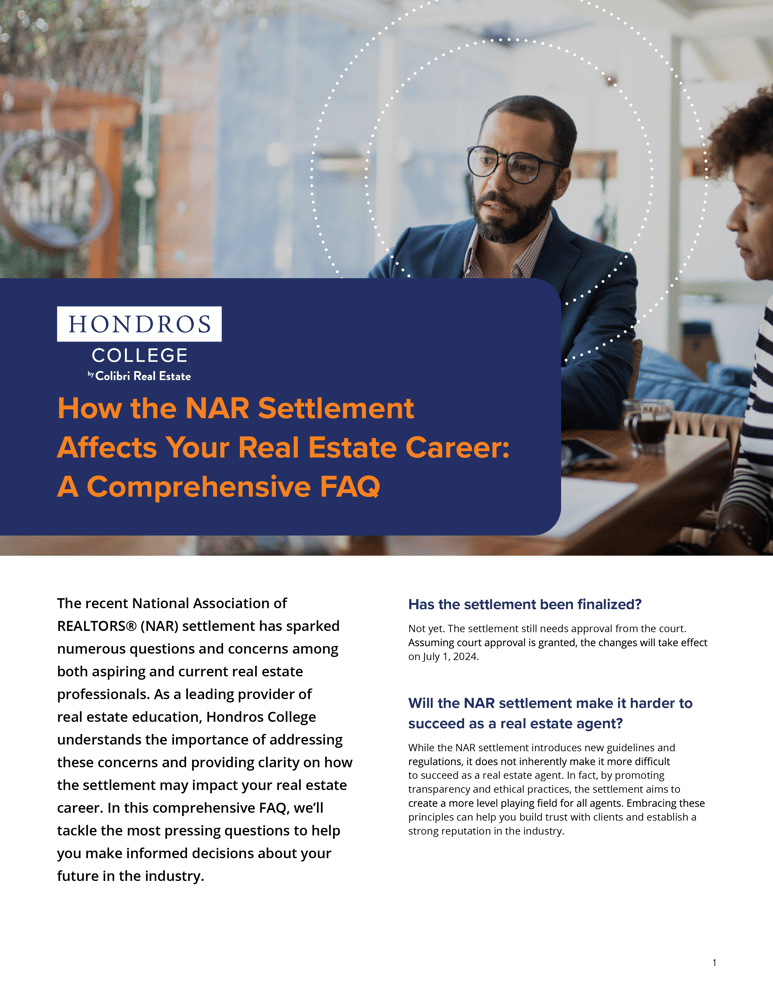 NAR Settlement FAQ Ebook